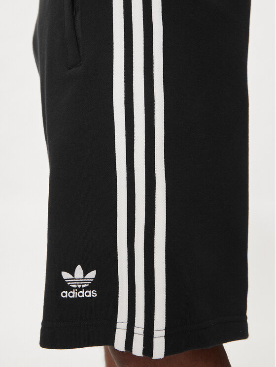 adidas Szorty sportowe adicolor 3-Stripes IU2337 Czarny Regular Fit ...