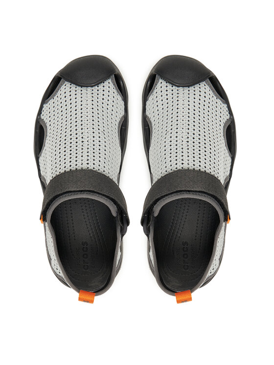 Crocs Sandały Swiftwater™ Mesh Deck 211095 Szary | Modivo.pl