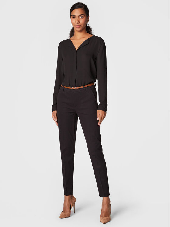 b.young Hemd Hialice 20804299 Schwarz Regular Fit | Modivo.de