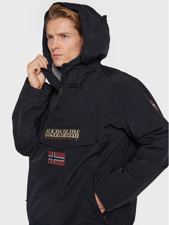Napapijri Anorak Rainforest NP0A4GMD Schwarz Regular Fit | Modivo.de