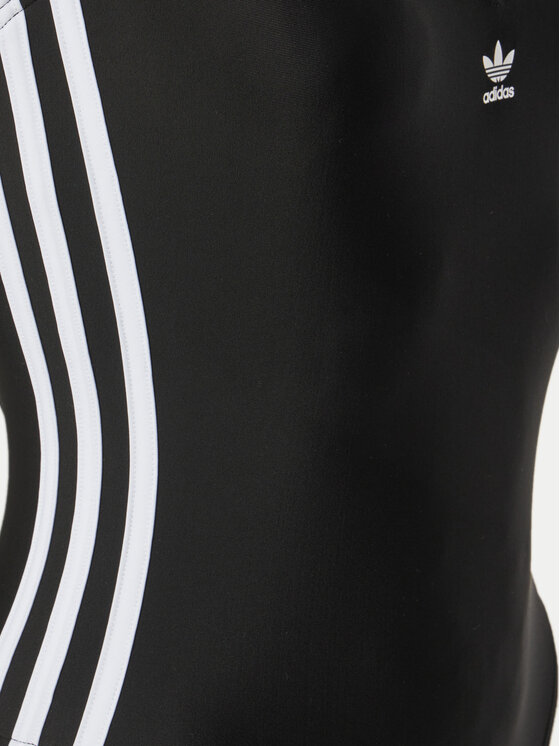 adidas Jednodílné plavky adicolor 3-Stripes JG5775 Černá | Modivo.cz