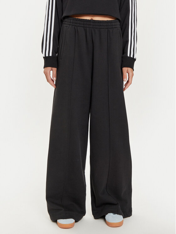 adidas Долнище анцуг Premium Essentials IW5739 Черен Wide Leg | Modivo.bg