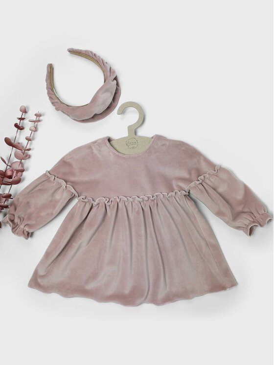 Jamiks Kleid für den Alltag Agnes JZF190 Rosa Regular Fit | Modivo.de