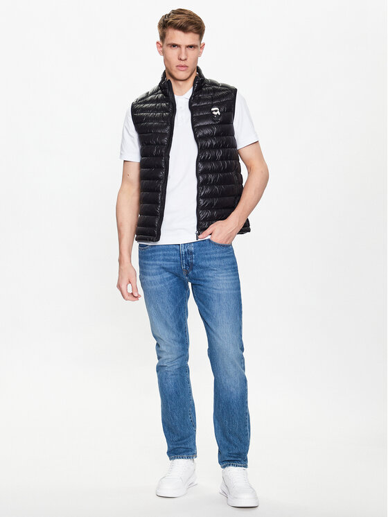 KARL LAGERFELD Vestă 505023 500590 Negru Regular Fit | Modivo.ro