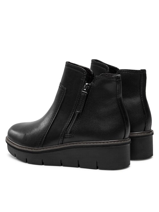 Clarks Μποτάκια Airabell Zip Airabell Zip Μαύρο | Modivo.gr