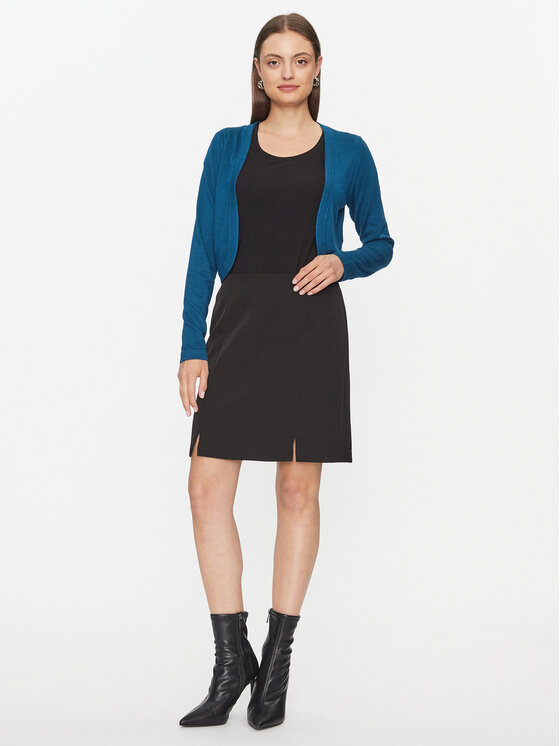 Kaffe Bolerojäckchen Astrid 500020 Blau Regular Fit | Modivo.de