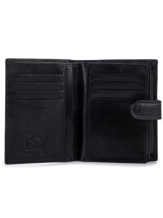 Pierre Cardin Liels vīriešu maks FOSSIL TILAK12 331A RFID Melns | Modivo.lv