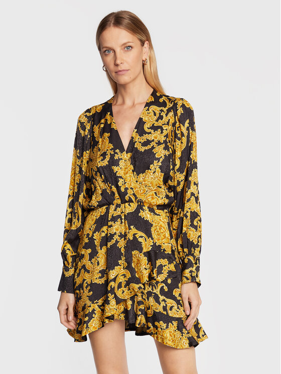 Pinko Kokteilinė suknelė 1G18GF A07T Juoda Regular Fit | Modivo.lt