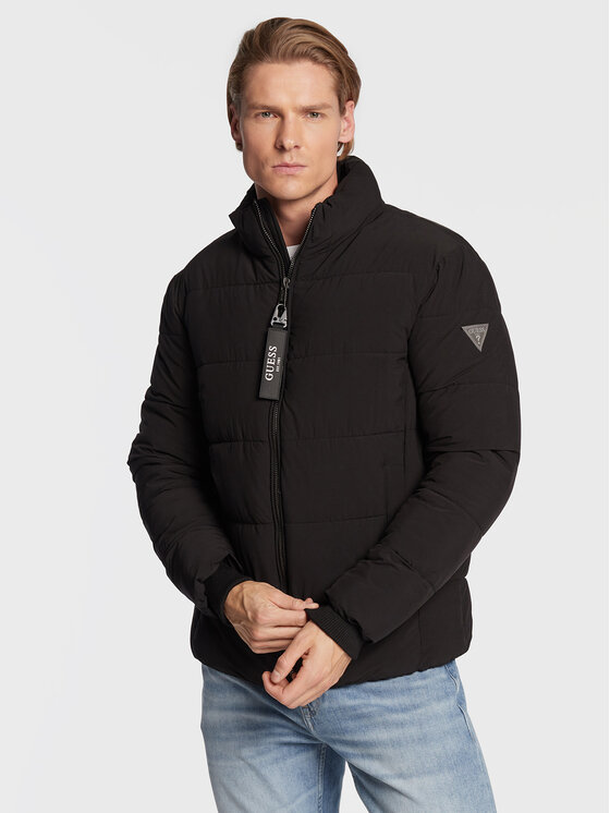 Guess Geacă de iarnă M2BL17 WEYX2 Negru Regular Fit | Modivo.ro