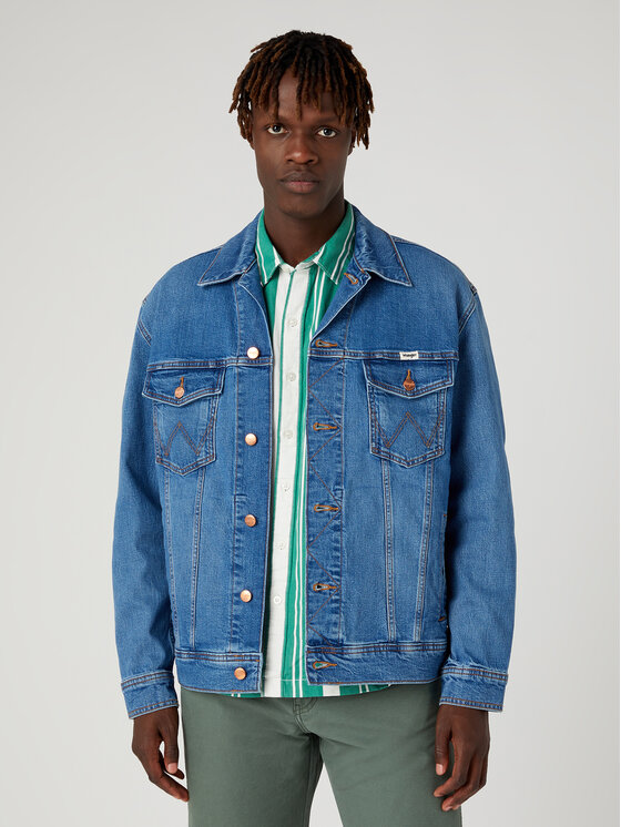 Wrangler Traper jakna Anti Fit W459DNY96 112331171 Plava Regular Fit ...