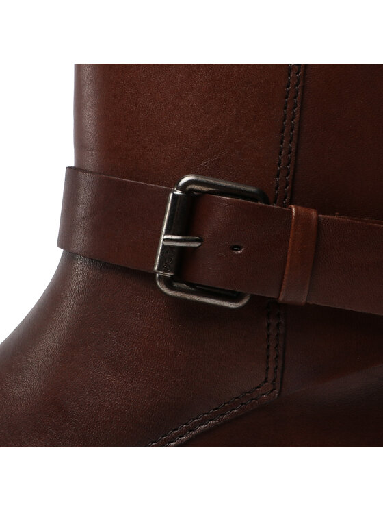 ECCO Botki Metropole Amsterdam 22201301667 Bordowy | Modivo.pl