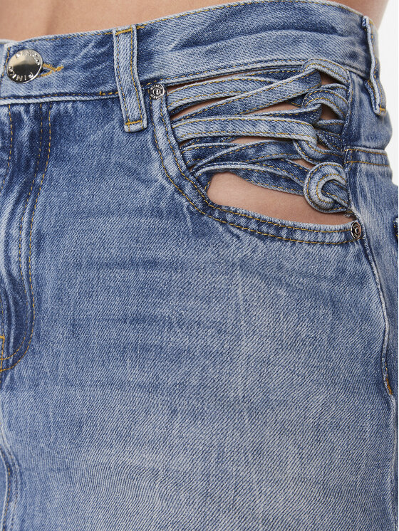 Pinko Spódnica jeansowa Bunkai 100357 A0I7 Niebieski Regular Fit ...
