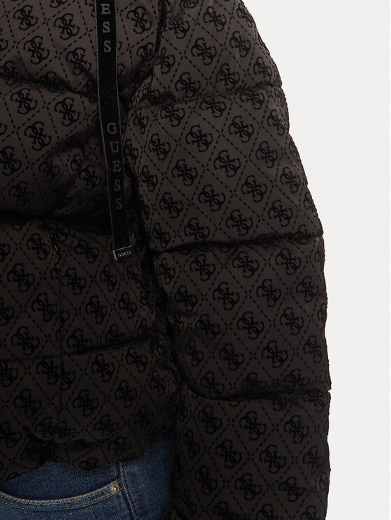 Guess Geacă Daisy W4BL36 WGJZ0 Negru Regular Fit | Modivo.ro