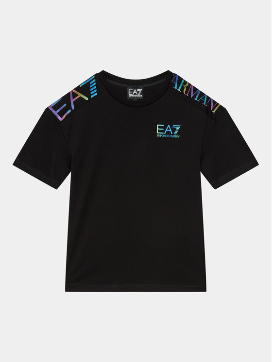 EA7 Emporio Armani Tričko 6RBT62 BJ02Z 1200 Čierna Regular Fit | Modivo.sk