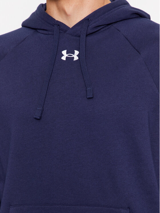 Under Armour Mikina Ua Rival Fleece Hoodie 1379757 Tmavomodrá Loose Fit ...