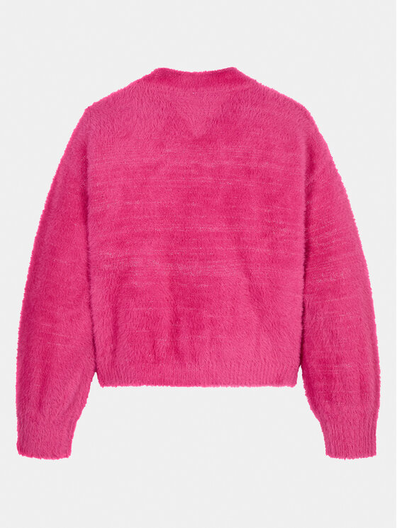 Tommy Hilfiger Strickjacke KG0KG07711 Rosa Regular Fit Modivo