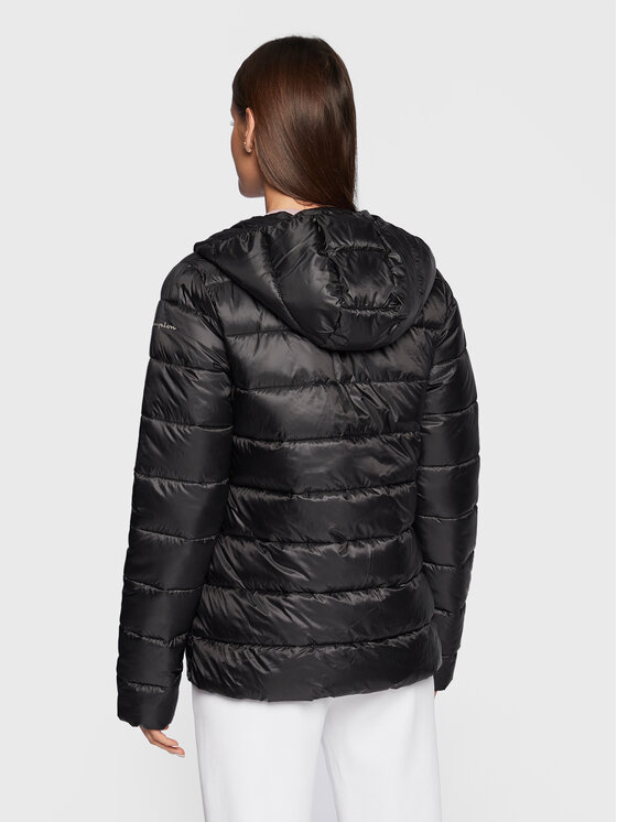 Champion Geacă din puf 115750 Negru Regular Fit | Modivo.ro