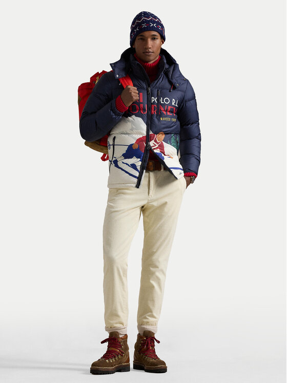 Polo Ralph Lauren Geacă din puf 710946046001 Bleumarin Regular Fit ...