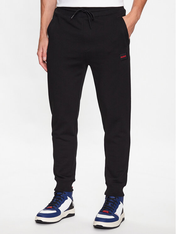 Hugo Sportinės kelnės 50447963 Juoda Regular Fit | Modivo.lt