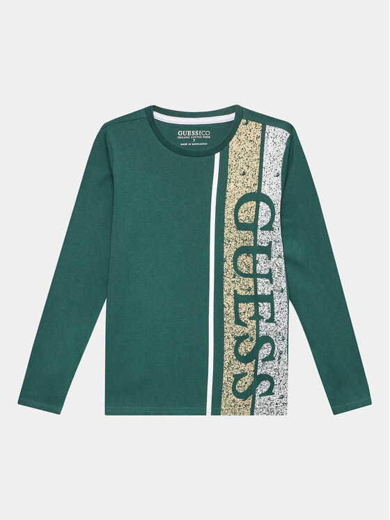 Guess Bluse L3YI35 K8HM4 Grün Regular Fit | Modivo.de