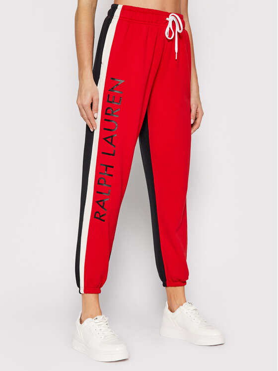 Polo Ralph Lauren Spodnie dresowe Akl 211846854001 Czarny Relaxed Fit ...