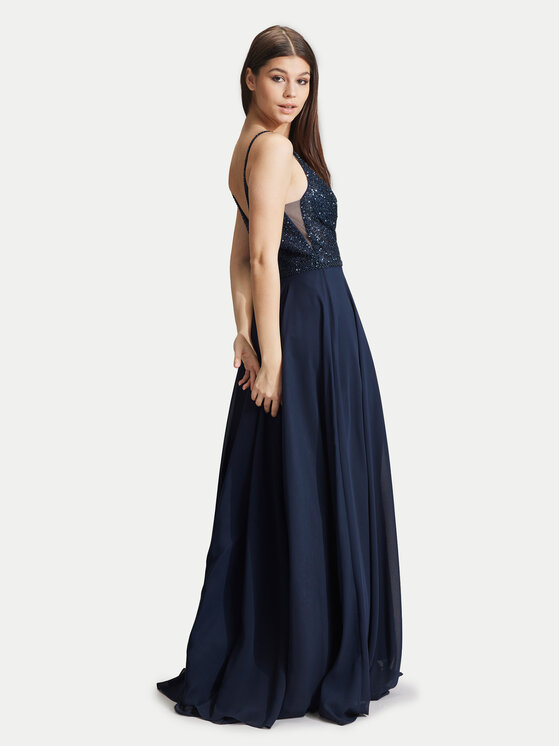 Hey Kyla Rochie de seară 5AC105HK Bleumarin Regular Fit | Modivo.ro