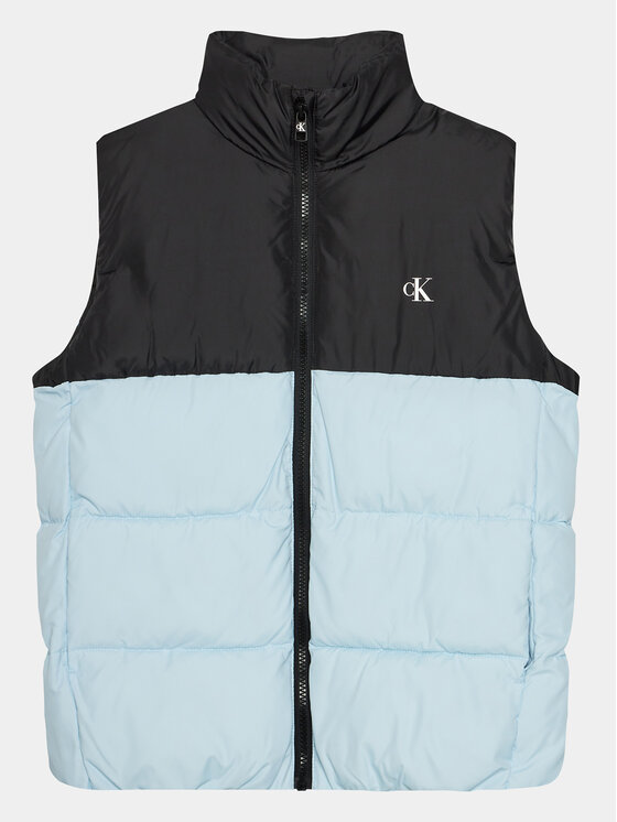 Calvin Klein Jeans Prsluk Color Block IB0IB01981 Plava Regular Fit ...
