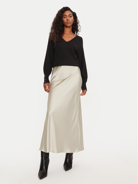 Morgan Sweter 242-MPANDA Czarny Regular Fit | Modivo.pl