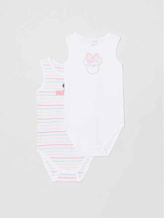 OVS Lot de 2 bodies enfant DISNEY 1755092 Blanc | Modivo.fr