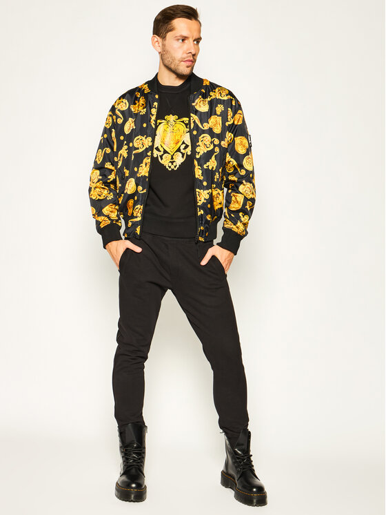 Versace Jeans Couture Donji dio trenerke A2GVA1F0 Crna Regular Fit ...