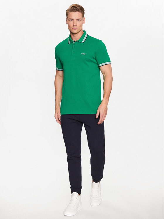 Boss Poloshirt 50468983 Grün Regular Fit | Modivo.de