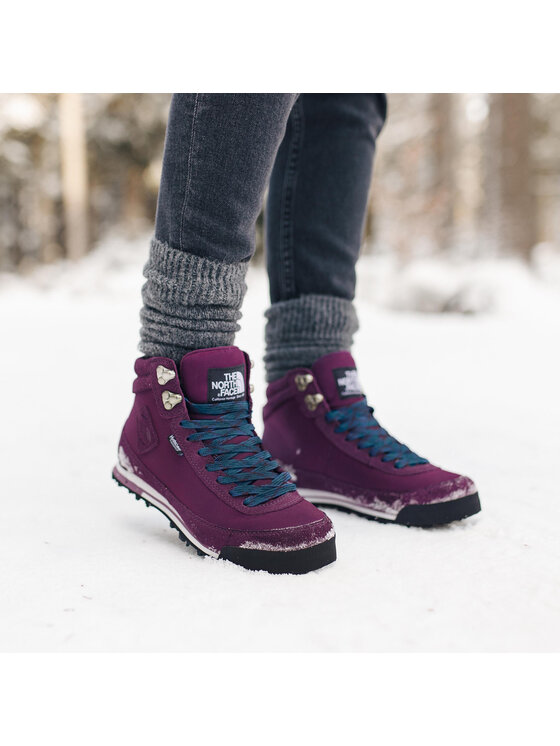 North face purple boots store