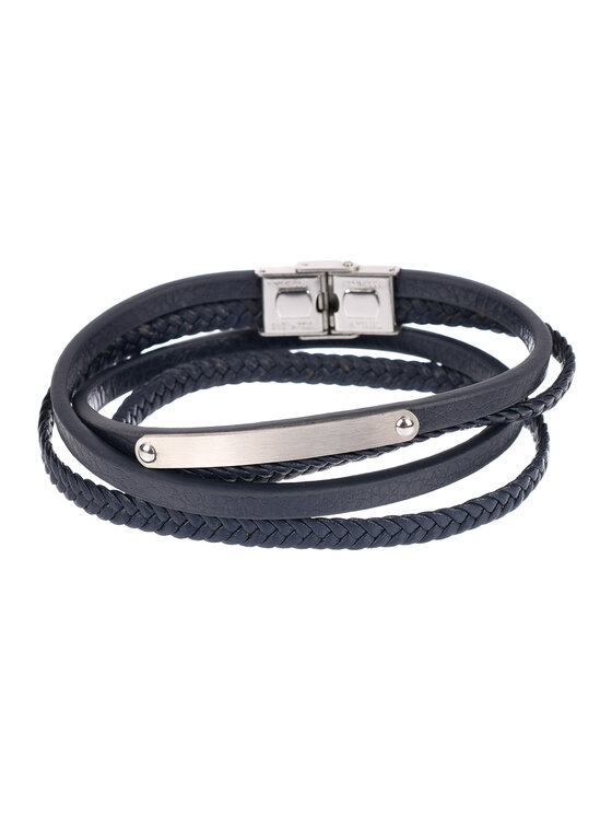 Pacific Bransoletka PACIFIC LB-021-S2 Granatowy | Modivo.pl