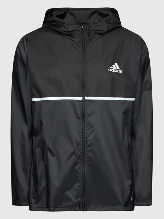 adidas Laufjacke Own The Run H58592 Schwarz Regular Fit | Modivo.de