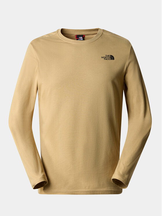 The North Face T-krekls Red Box NF0A493L Bēšs Regular Fit | Modivo.lv