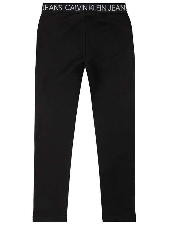 Calvin Klein Jeans Jogginghose Logo Waistband Ig0ig00378 Schwarz