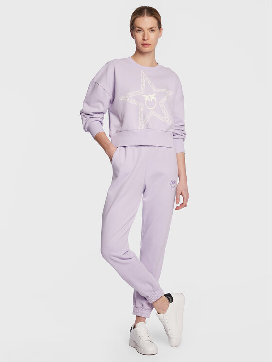 Pinko Pulóver 100369 A0KM Lila Relaxed Fit | Modivo.hu