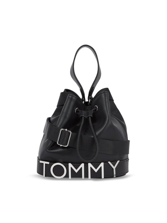 Tommy Jeans Borsetta Tjw Bold Bucket Bag AW0AW15430 Nero | Modivo.it