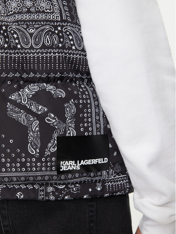 Karl Lagerfeld Jeans Prsluk 245D1504 Crna Regular Fit | Modivo.hr