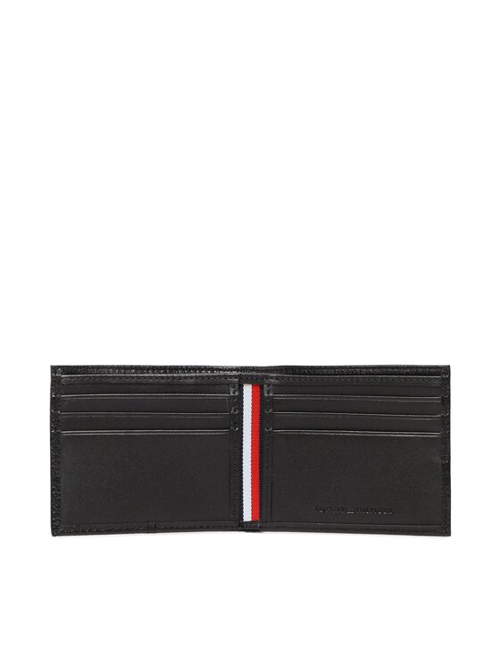 Tommy Hilfiger Πορτοφόλι Th Central Mini Cc Wallet AM0AM10610 Μαύρο ...
