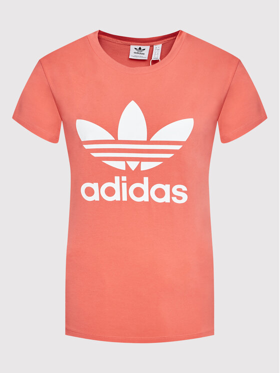 Adidas T Shirt Adicolor Classics Trefoil He6871 Orange Regular Fit
