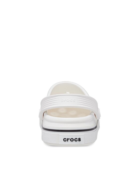 Crocs Klapki Crocs Crocband Clean Clog Kids 208477 Biały | Modivo.pl