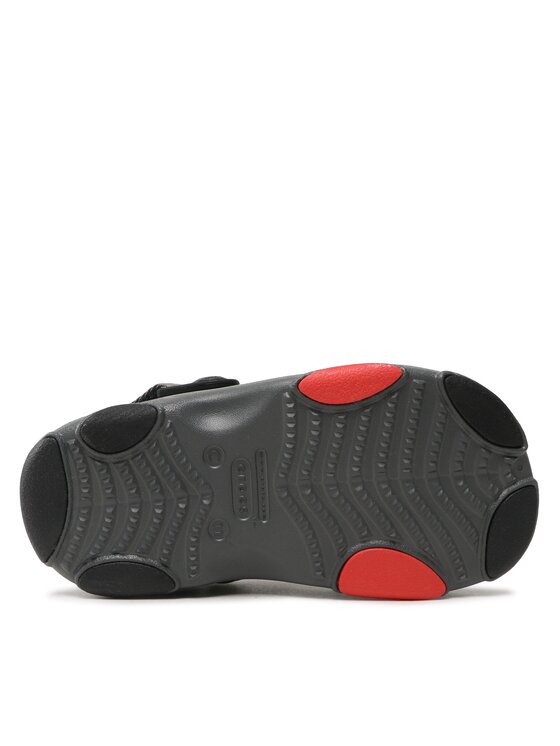 Crocs Sandały Classic All-Terrain Sandal Kids 207707 Szary | Modivo.pl