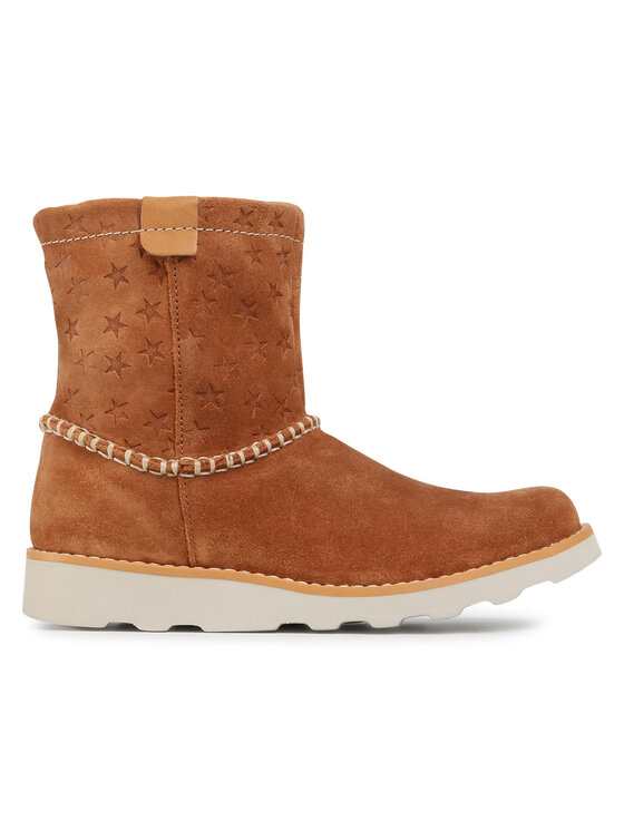 Clarks Kozaki Crown Piper K 261438496 Brązowy | Modivo.pl