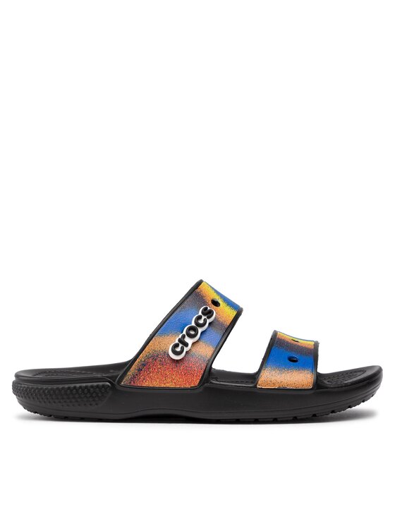 Crocs Klapki Classic Crocs Spray Dye 208055 Kolorowy | Modivo.pl