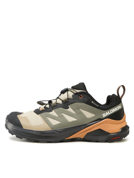 Salomon Pantofi pentru alergare X-Adventure GORE-TEX L47321300 Maro ...