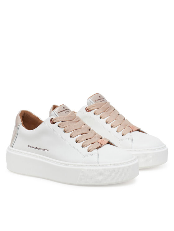Alexander Smith Sneakersy London High ALBBLHW 8402 Biały | Modivo.pl