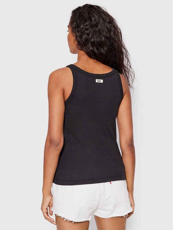 Levi's® Top Racer A3381-0001 Czarny Slim Fit | Modivo.pl