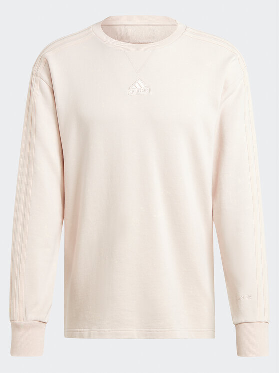 adidas Sweatshirt ALL SZN 3-Stripes IR5255 Rosa Regular Fit | Modivo.de