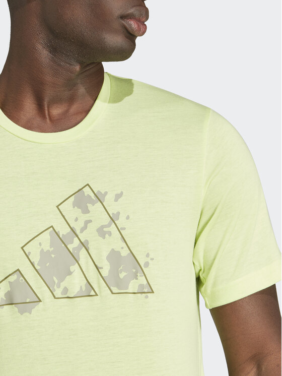adidas T-shirt Train Essentials Seasonal Training Graphic IJ9602 Žuta ...